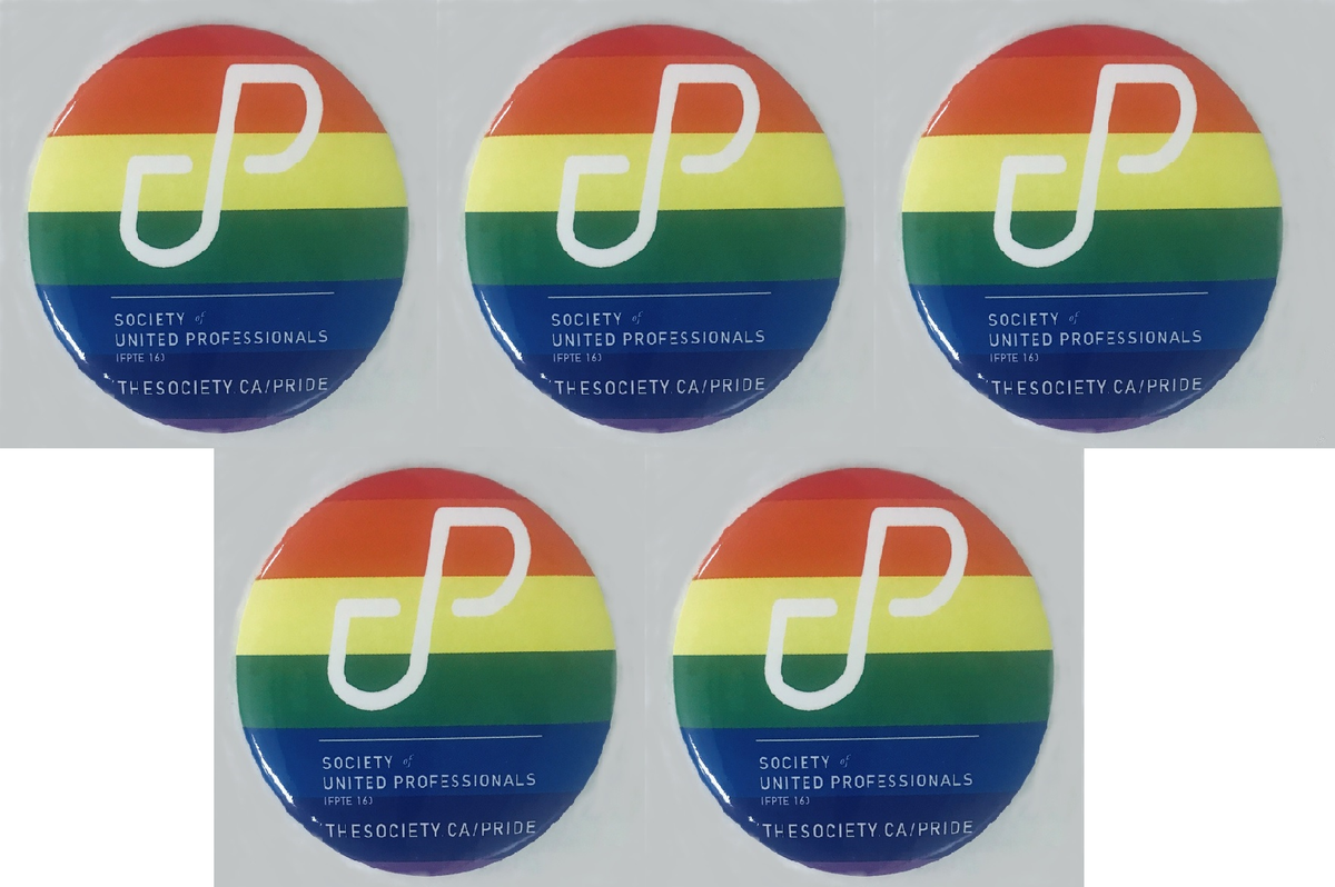 Pride Buttons – Society of United Professionals